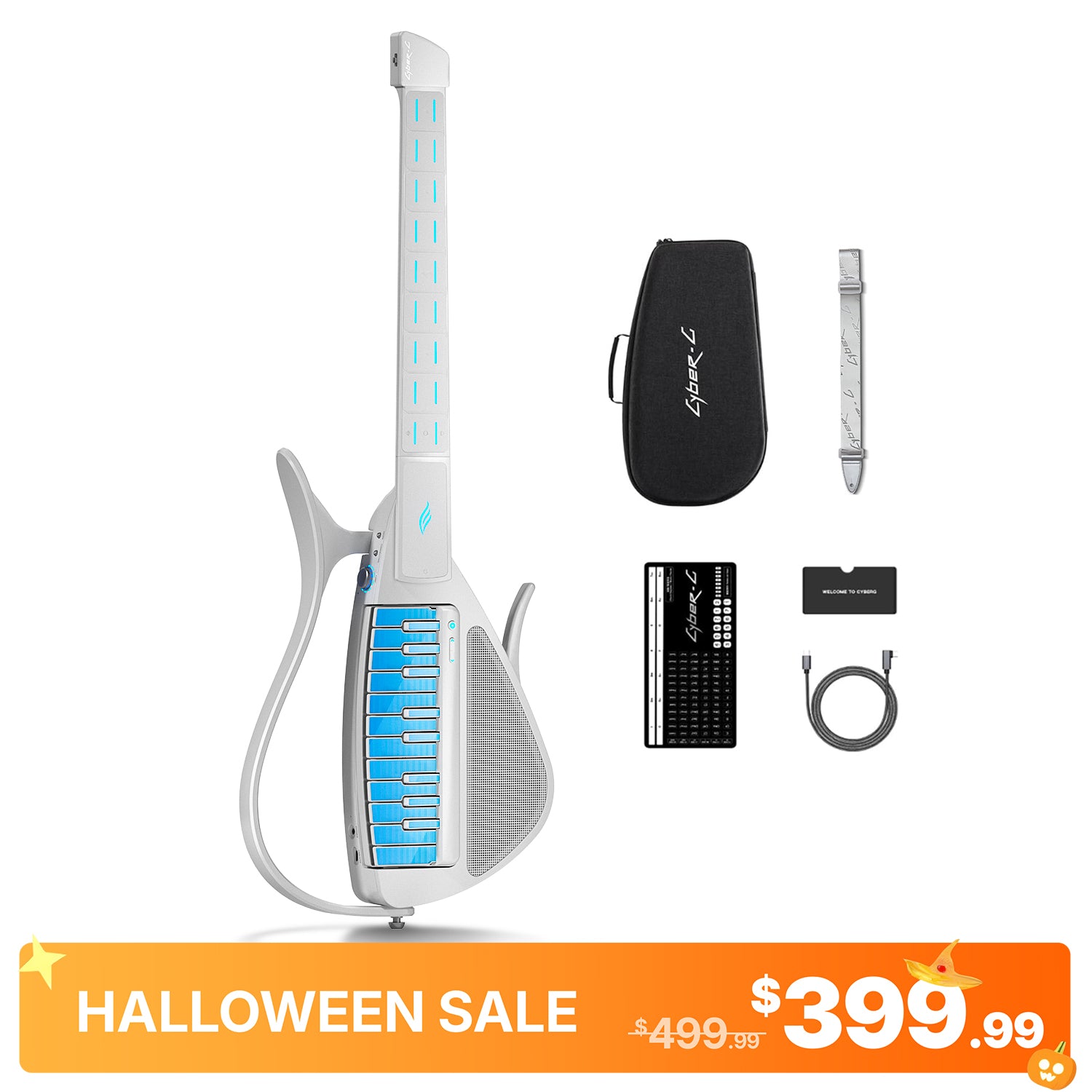 Enya Cyber-G: New Era Backing Stringless Smart Guitar